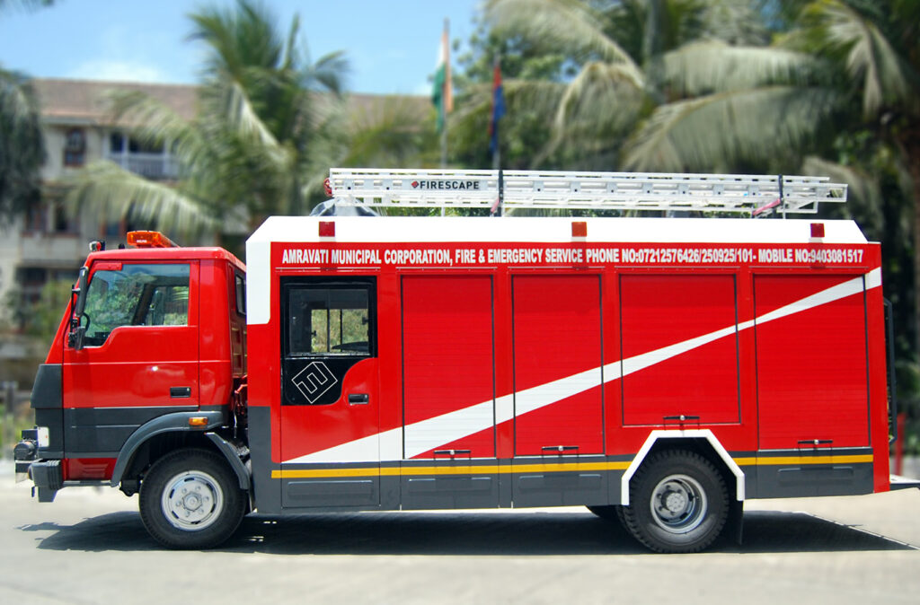 Fire Tenders (Municipal/Industrial) - Fireescape Engineering Pvt Ltd